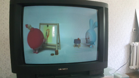 Комплект Телевизор Daewoo 25 inch+DVD/CD караоке