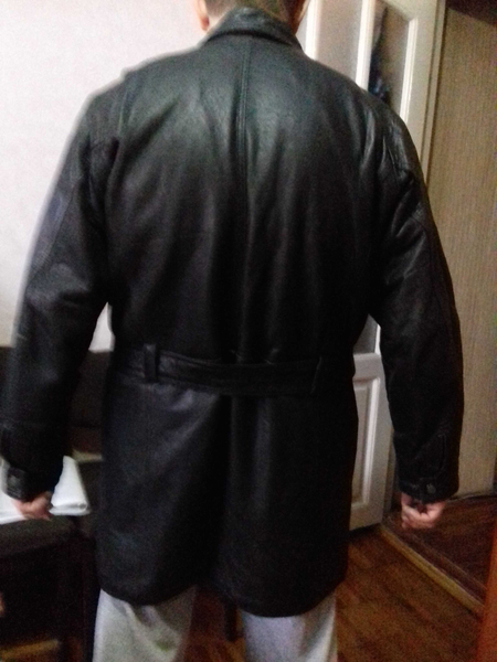 Куртка мужская кожаная
