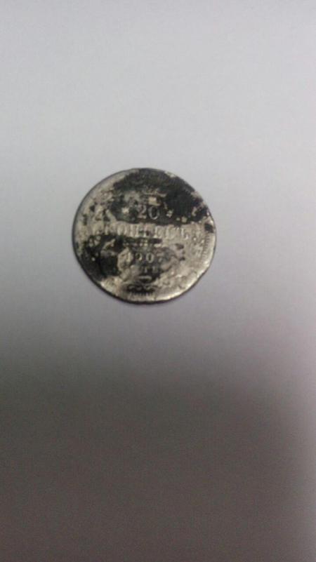 Tanga 20 kopek 116yilik