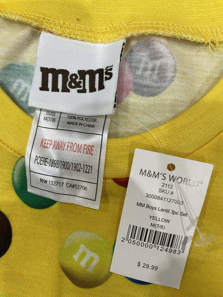 Детский костюм для маленьких фанатов m&m