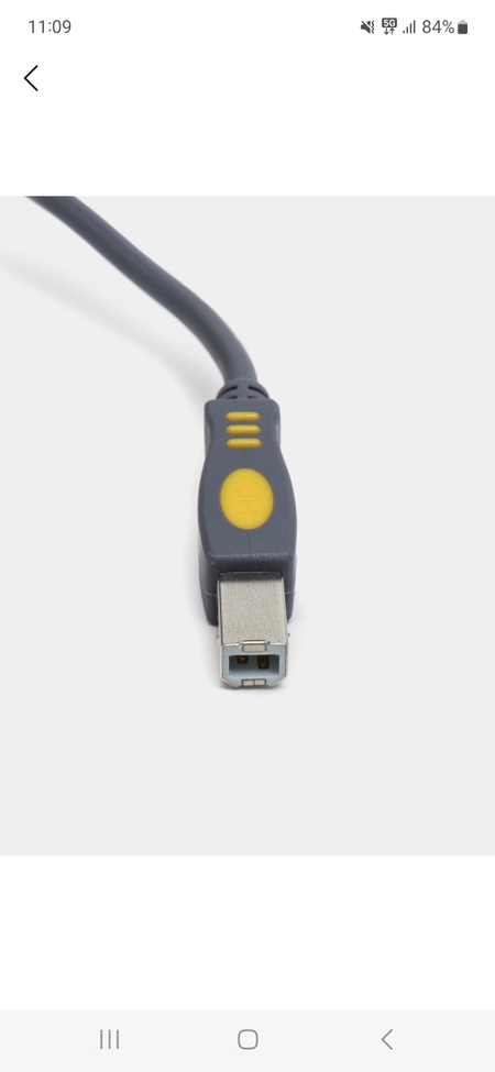 Usb kabel printer