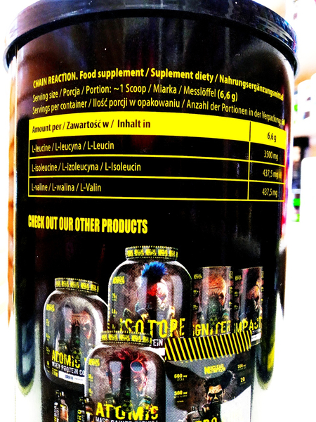 Bcaa 8:1:1 от компании Nuclear Nutrition Бцаа 60 порций.