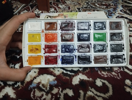 Kraska Boyoq Rassomlar uchun