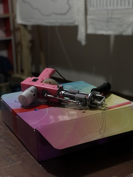 Тафтинговый пистолет (Tufting gun/Тафтинг ган). Ковры ручной работы.