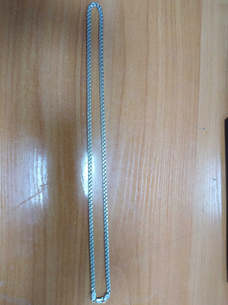 Мужская серебряная цепочка из 925 серебра.