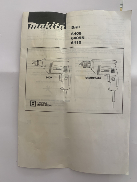 Дрель Makita Mod. 6409