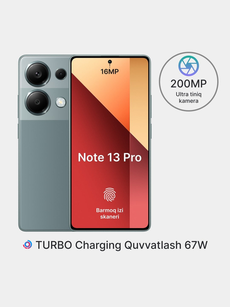 Xiomi Redmi Note 13 Pro Global New 2024