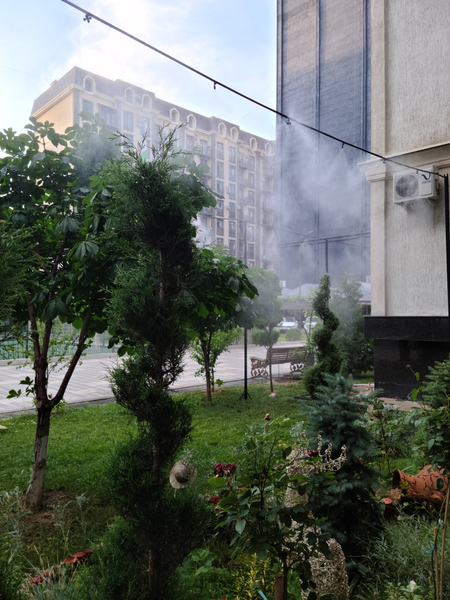Микроклимат и сетка установка