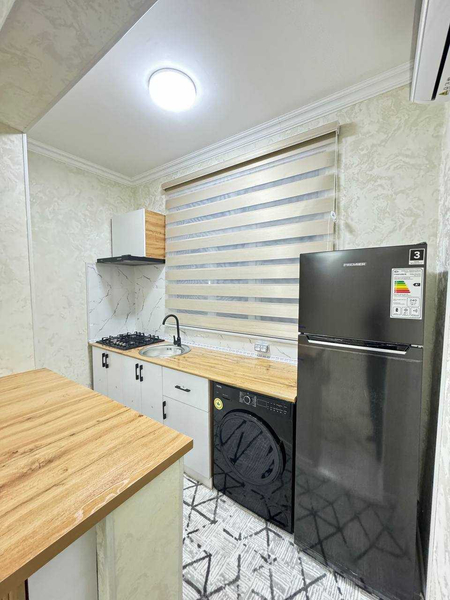 Квартира 1 в 2, 34 м2, Чиланзар 18 Квартал, ЕВРОРЕМОНТ