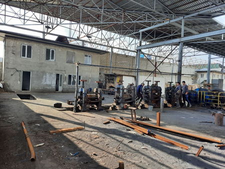 Метални кайта ишлаш цехи бино иншоотлари ва арматура ускуналари сотила