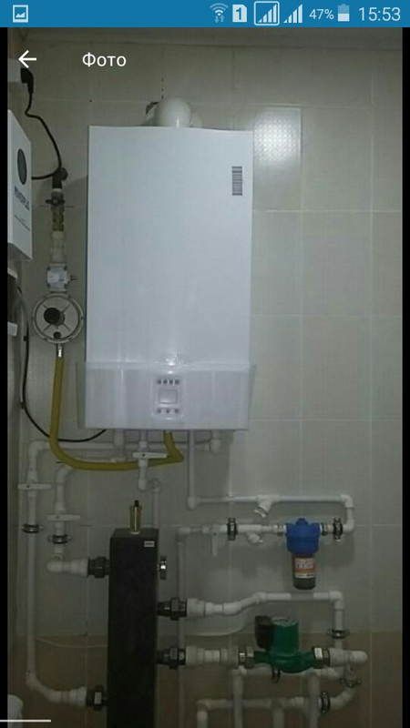 Ремонт газовых котлов. газовых калонок. аппок. Бойлеров.насосов