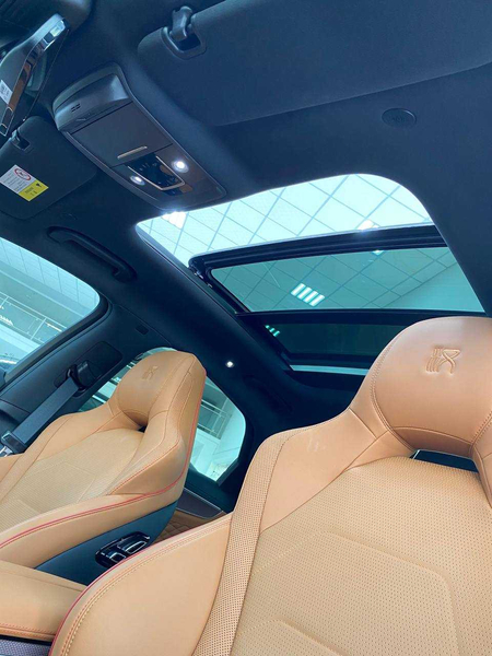 BYD han flagship 2023 full white