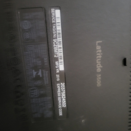 Ноутбук Dell latitude 3500