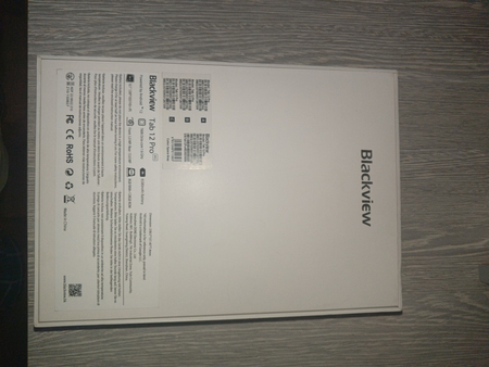 Коробка от планшета Blackview Tab 12 pro