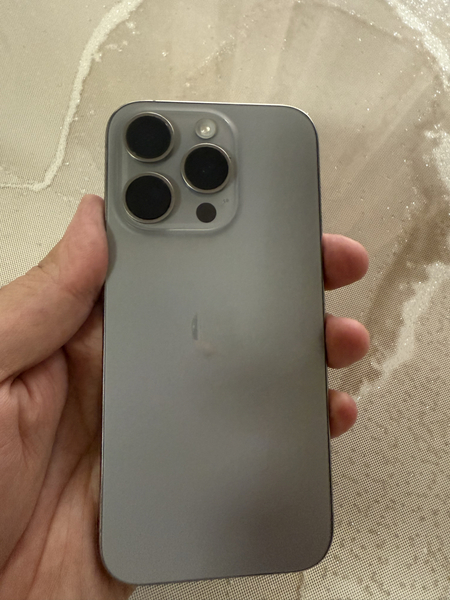 Iphone 15 pro natural titan, 128 tali, 2 ta sim kartali
