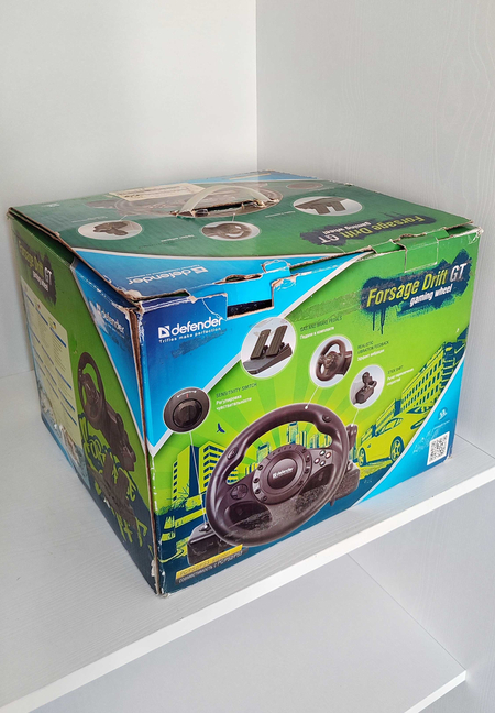 Игровой руль для ПК / PS DEFENDER Forsage Drift GT