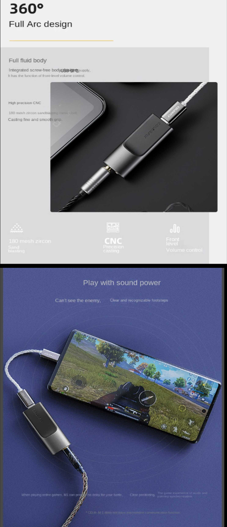 Новый ЦАП Colorfly CDA M1 Android & IOS