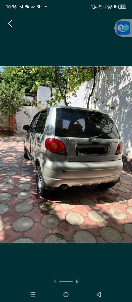 Matiz mix srochna sotiladi 2700$