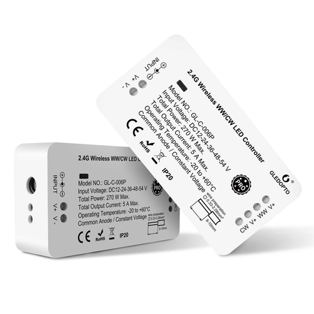 Zigbee Led контроллер Gledopto светодиодных лент CCT, Tuya, Smart Life