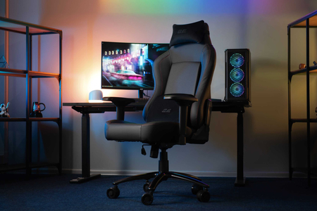 Игровое кресло 2E GAMING BASAN ll Black/Red  (2E-GC-BAS-BKRD)