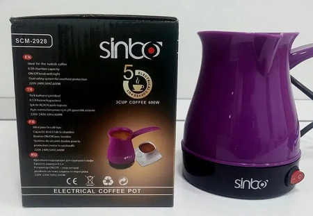 Електрический турка Sinbo SCM-2928