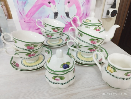 Чайный сервиз. Новый.