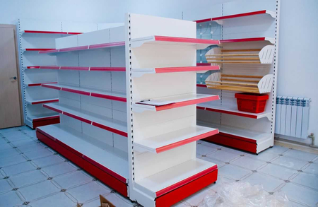 Широкий выбор торговых металлических cтеллажей. Темир стеллажлар