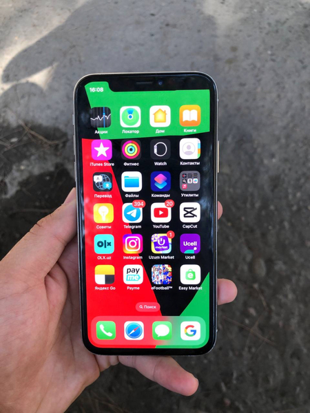 Iphone x holati yaxshi ulgurib qolila bunaqa narxga x yoq