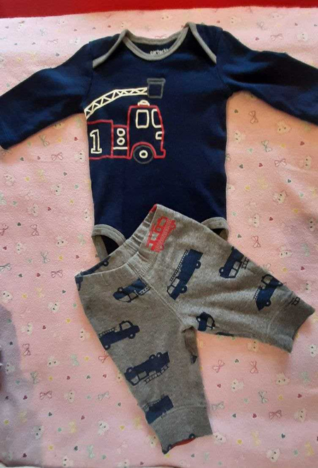 Комплект  Carters на новорожденного