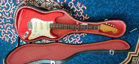 Fernandes the revival sts64 candy apple rad  made in JAPON