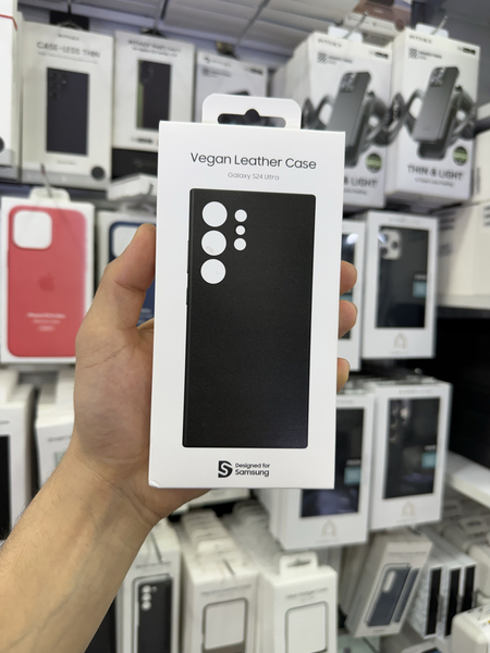 Оригинальный чехол Silicone Case для Galaxy S24 Ultra