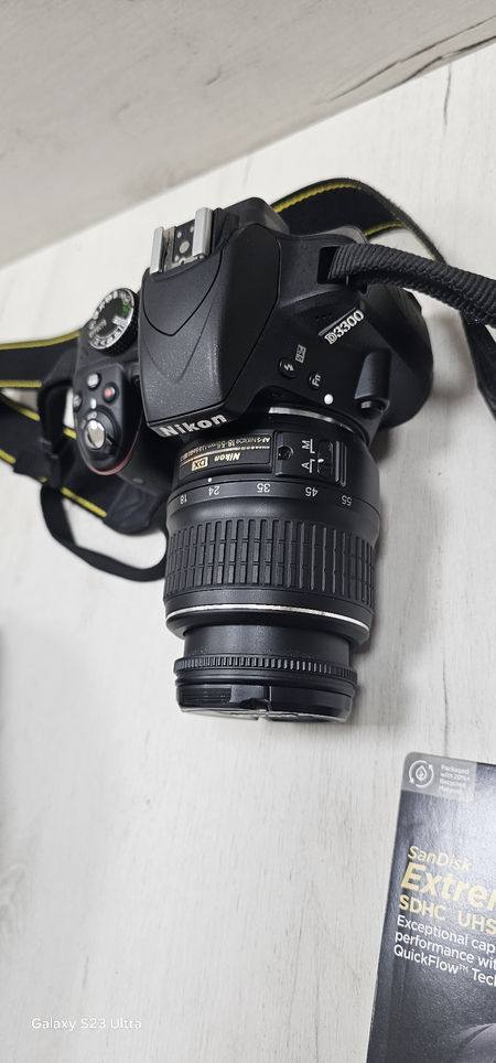 Nikon D3300,  18-55 kit ideall holatda garantiya 3oy dokondan