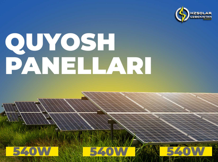 Optom narxlarda quyosh panellari \ 0,22