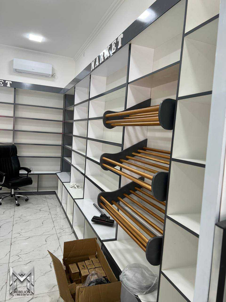 Magazinlar uchun Prilavka, stelaj, vitrinalarni zakazga tayyorlaiymiz!