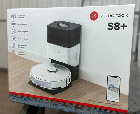 Продаю новые Робот пылесосы Roborock S8 Plus RU, белый