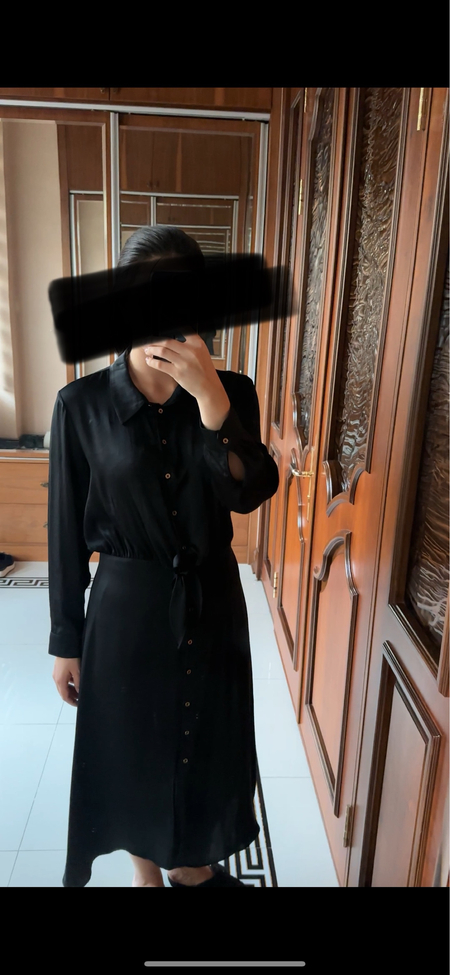 Черное платье. Zara