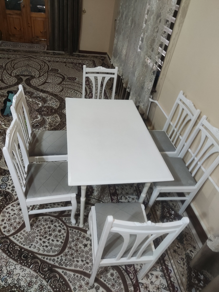 Кухонный стол стул 6талик
