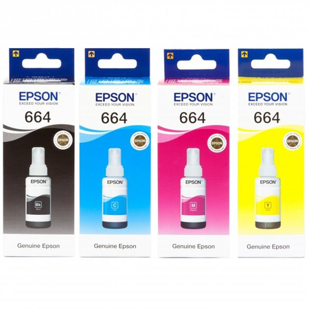 Чернила Epson 664 оригинал