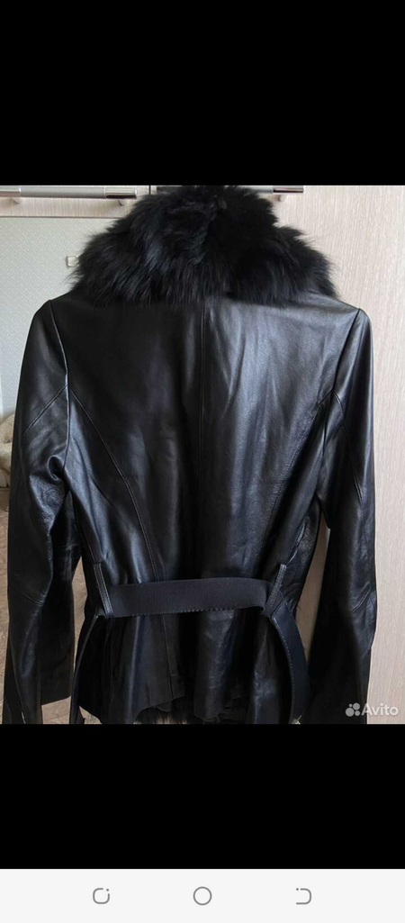 Куртка женская кожаная