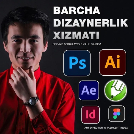 Услуги графического дизайнера/ grafik dizayn xizmati