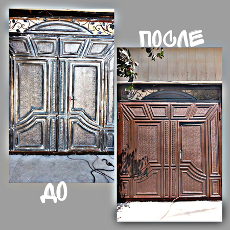 Покраска Ворота решётки и другие