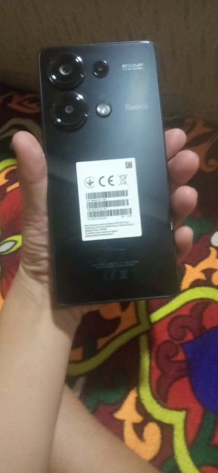Redmi not 13 pro ikki kun boldi hali yengi steklo qoyilgan karopka dak