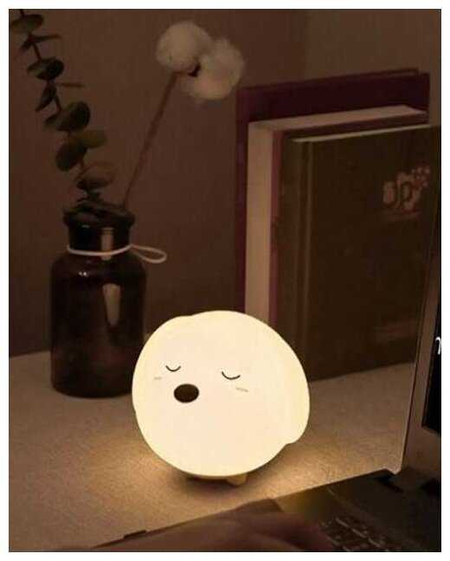 Ночник Baseus Cute Series Doggie Silicone Night Light (DGAM-B02)