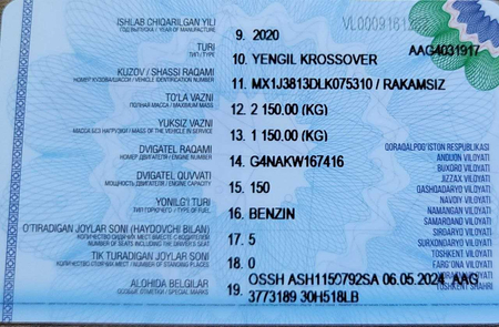 Hyundai Tucson 2020 Zo'r holatda (Kami bor) (48ming yurgan)