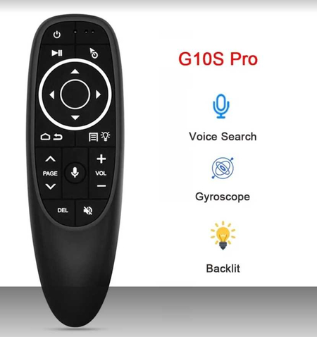 Пульт с голосовым поиском G10s (Air Mouse) аэромыш