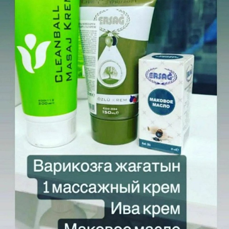 Ogʻriq qoldiruvchi masajni kremlar sotiladi
