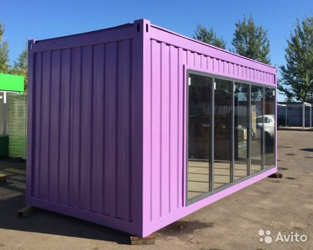Контейнер под ключ под магазине
