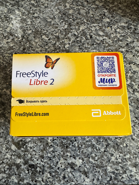 Freestyle Libre 2 РОССИЯ датчики для измерения уровня глюкозы