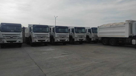 Автосамосвал HOWO CNG газлик 25 тонна таййори бор