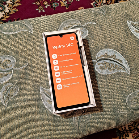 Продаю новый телефон redmi 14 C
